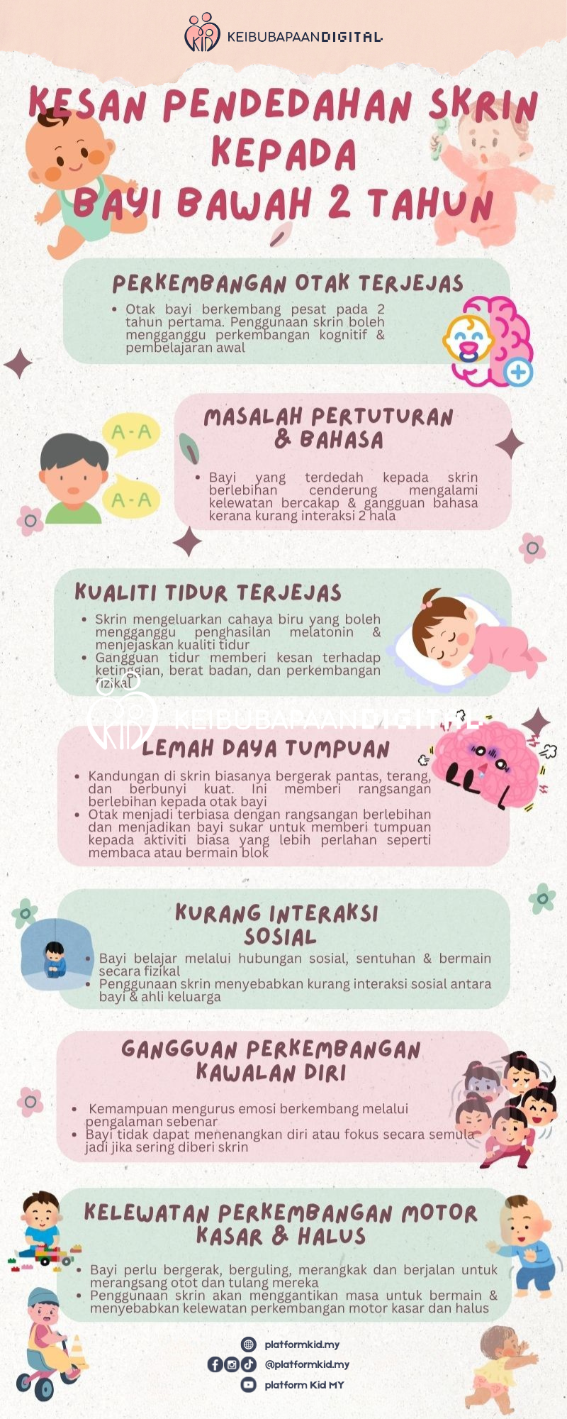 Apa Kesan Skrin pada Anak Kita? - Platform KID